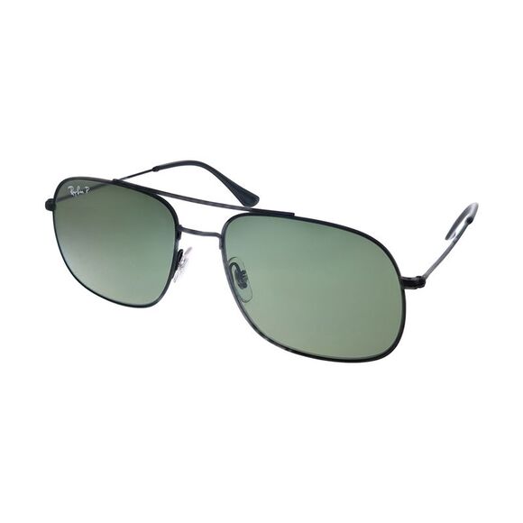Ray-Ban | Accessories | Rayban Rb 3595 949a Black Metal Square ...